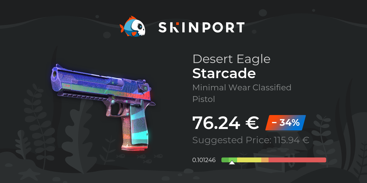 Desert Eagle | Starcade (Minimal Wear) - Counter-Strike 2 - Skinport