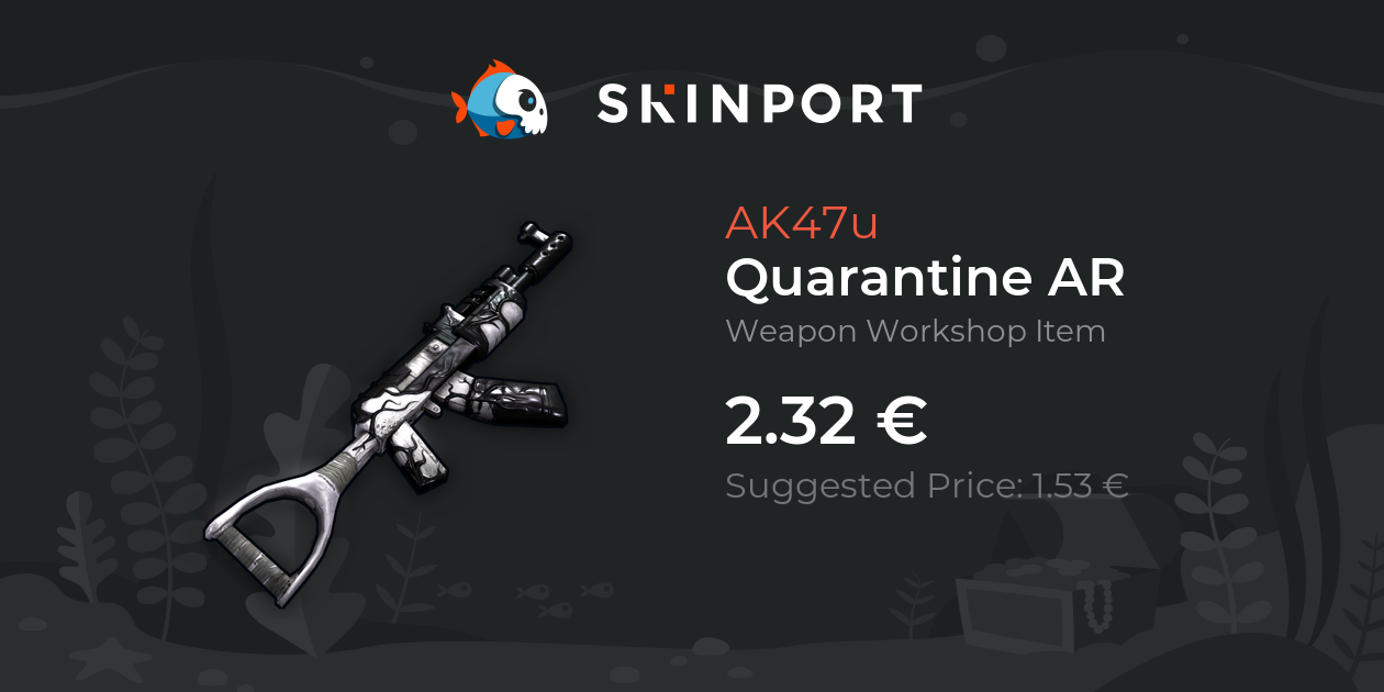 Quarantine AR - Rust - Skinport
