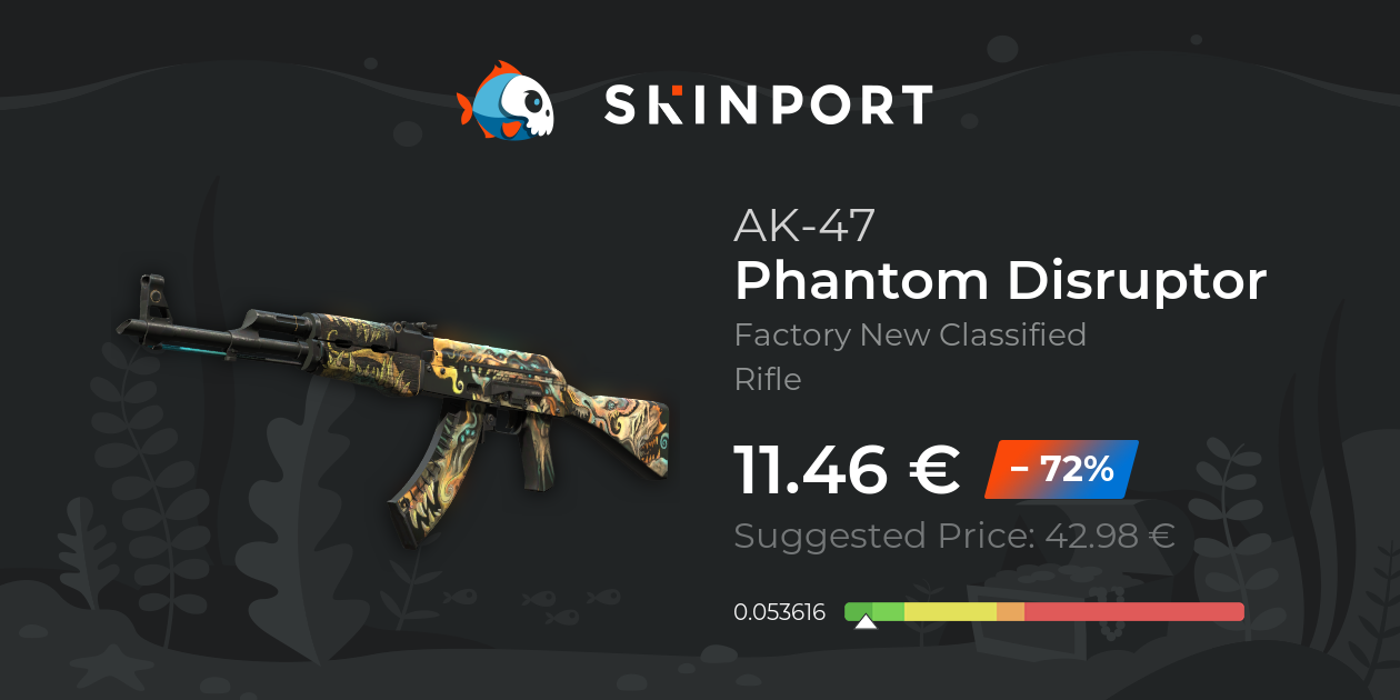 AK-47 | Phantom Disruptor (Factory New) - Counter-Strike 2 - Skinport