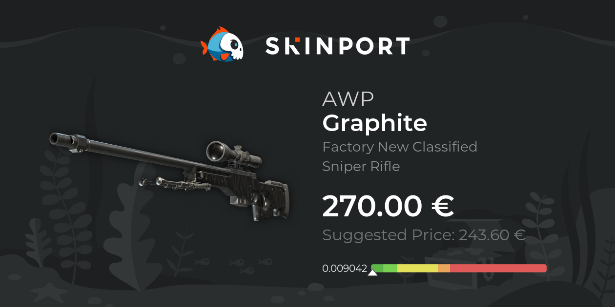 AWP | Graphite (Factory New) - Counter-Strike 2 - Skinport