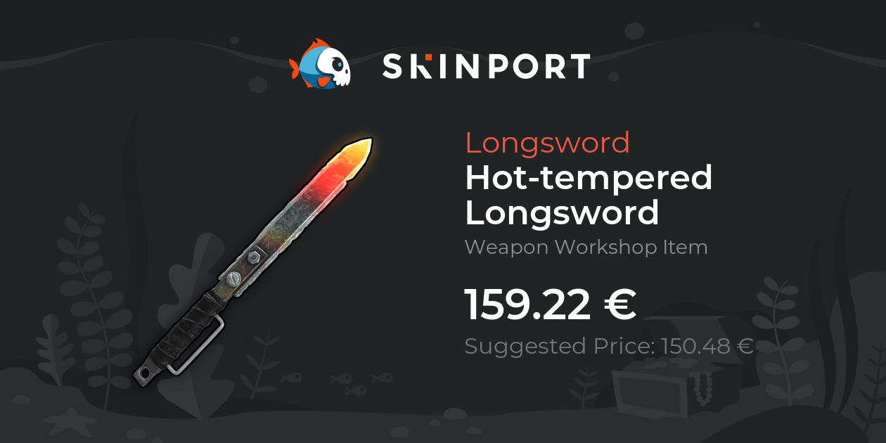 Hot-tempered Longsword - Rust - Skinport