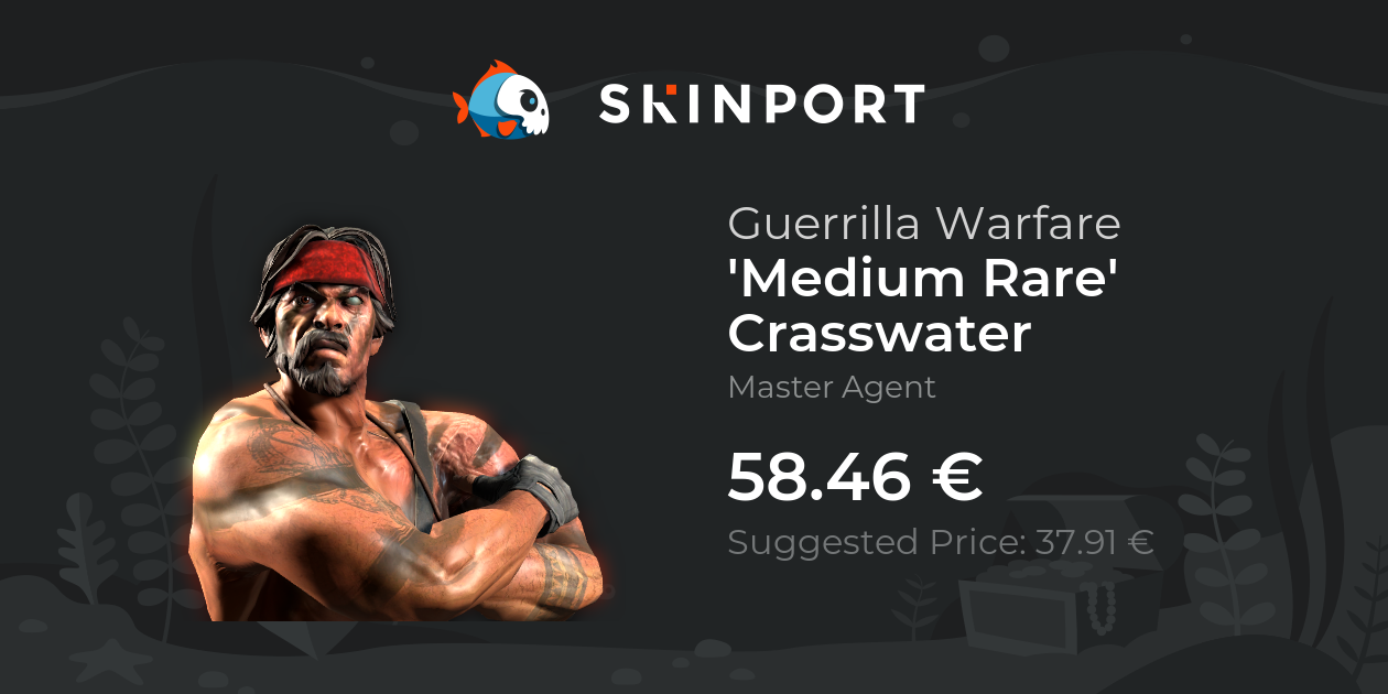 'Medium Rare' Crasswater | Guerrilla Warfare - Counter-Strike 2 - Skinport
