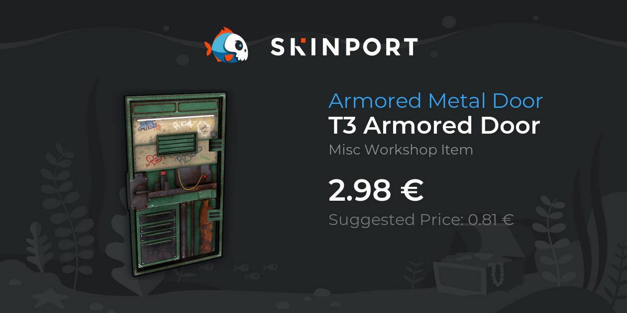 T3 Armored Door - Rust - Skinport