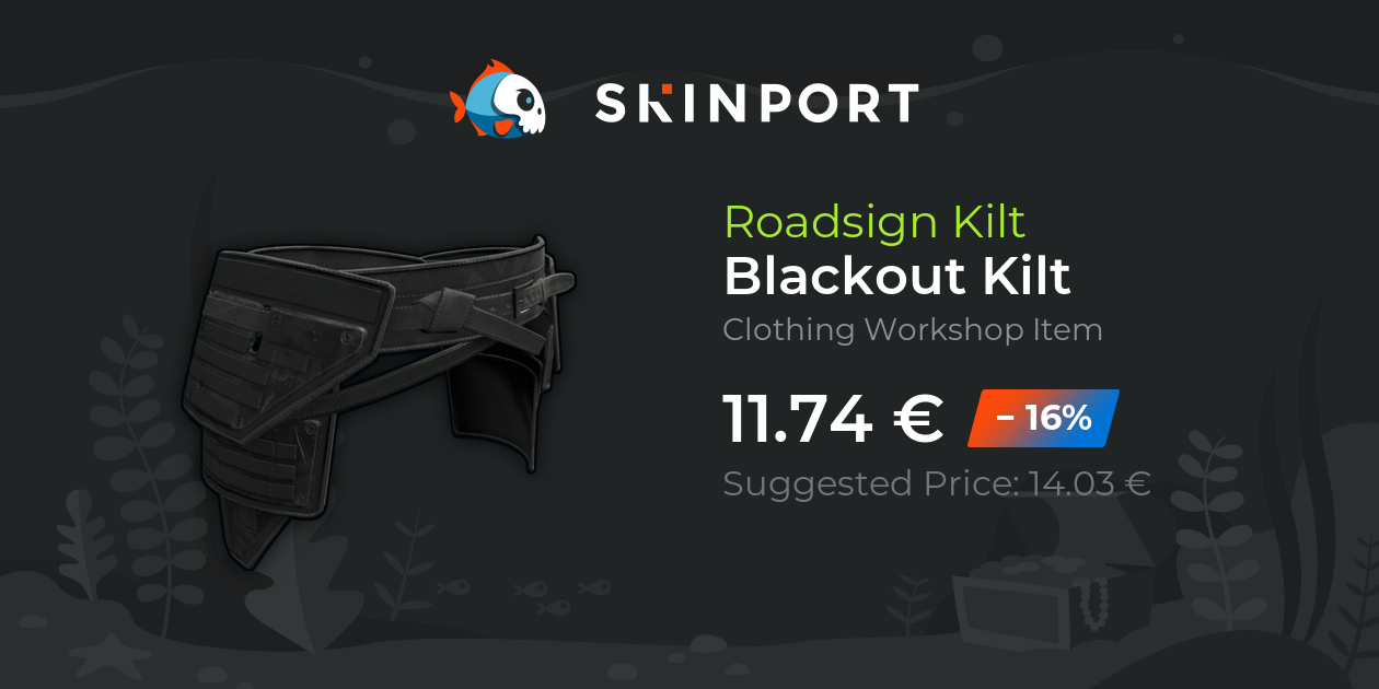 Blackout Kilt - Rust - Skinport