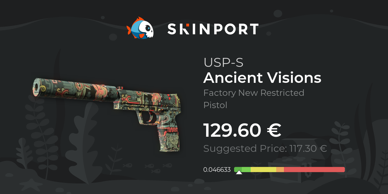 USP-S | Ancient Visions (Factory New) - Counter-Strike 2 - Skinport