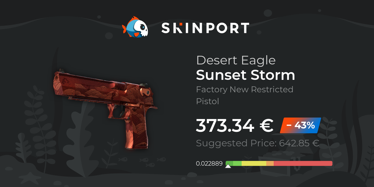 Desert Eagle | Sturm bei Sonnenuntergang 壱 (Fabrikneu) - Counter-Strike ...