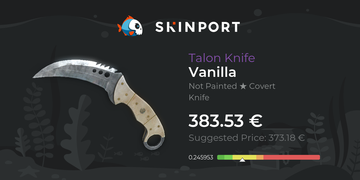 Talon Knife - Counter-Strike 2 - Skinport