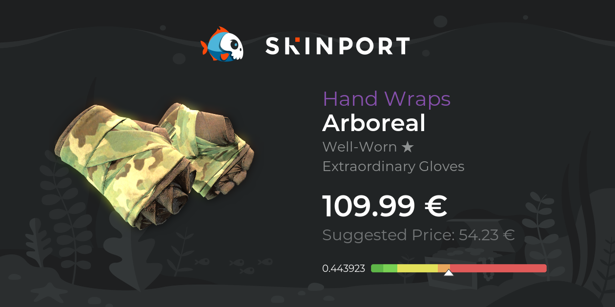 Hand Wraps | Arboreal (Well-Worn) - Counter-Strike 2 - Skinport