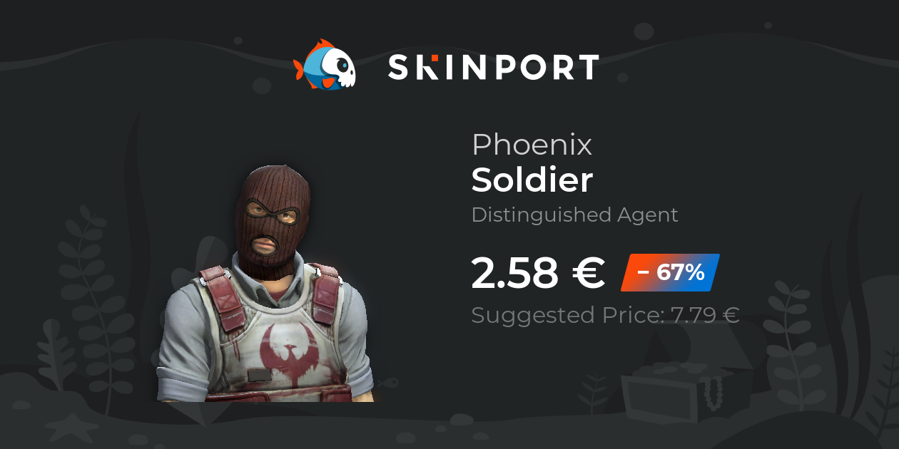 Soldier | Phoenix - Counter-Strike 2 - Skinport