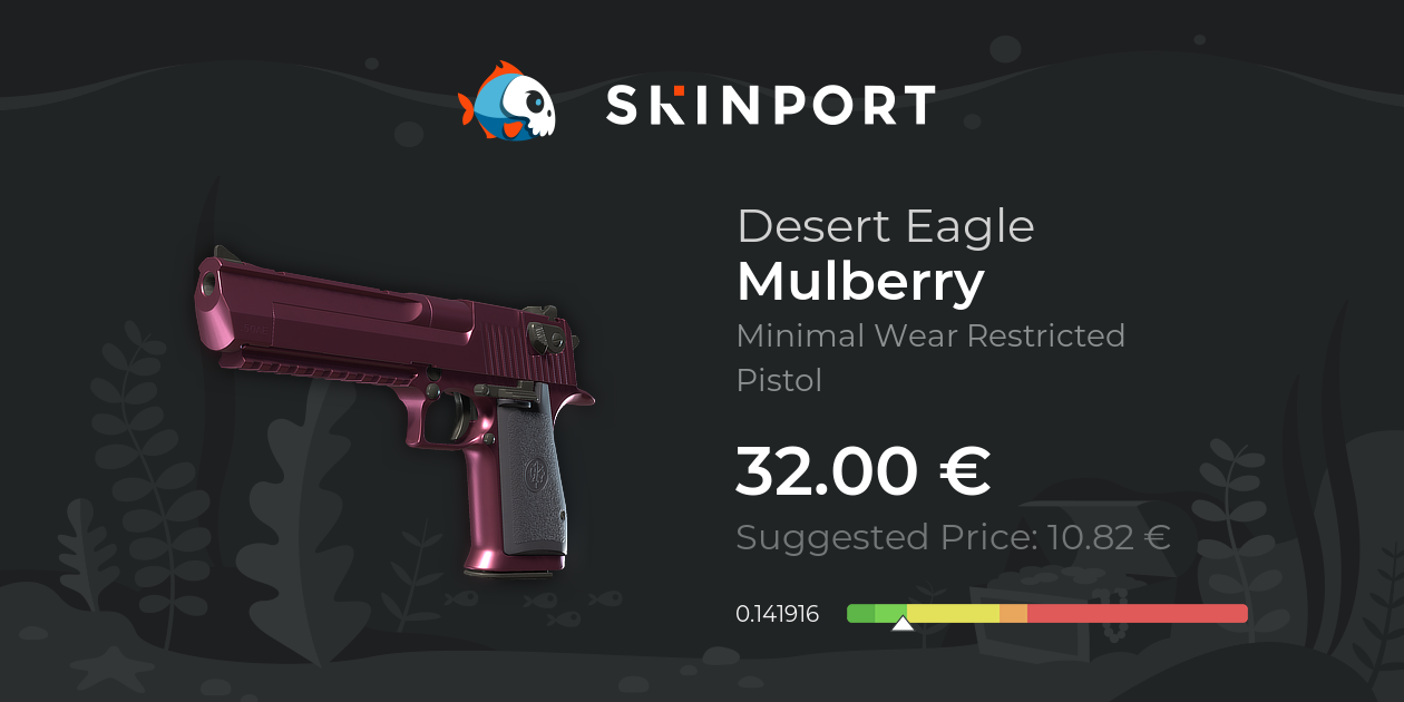 Desert Eagle | Mulberry (Minimal Wear) - Counter-Strike 2 - Skinport