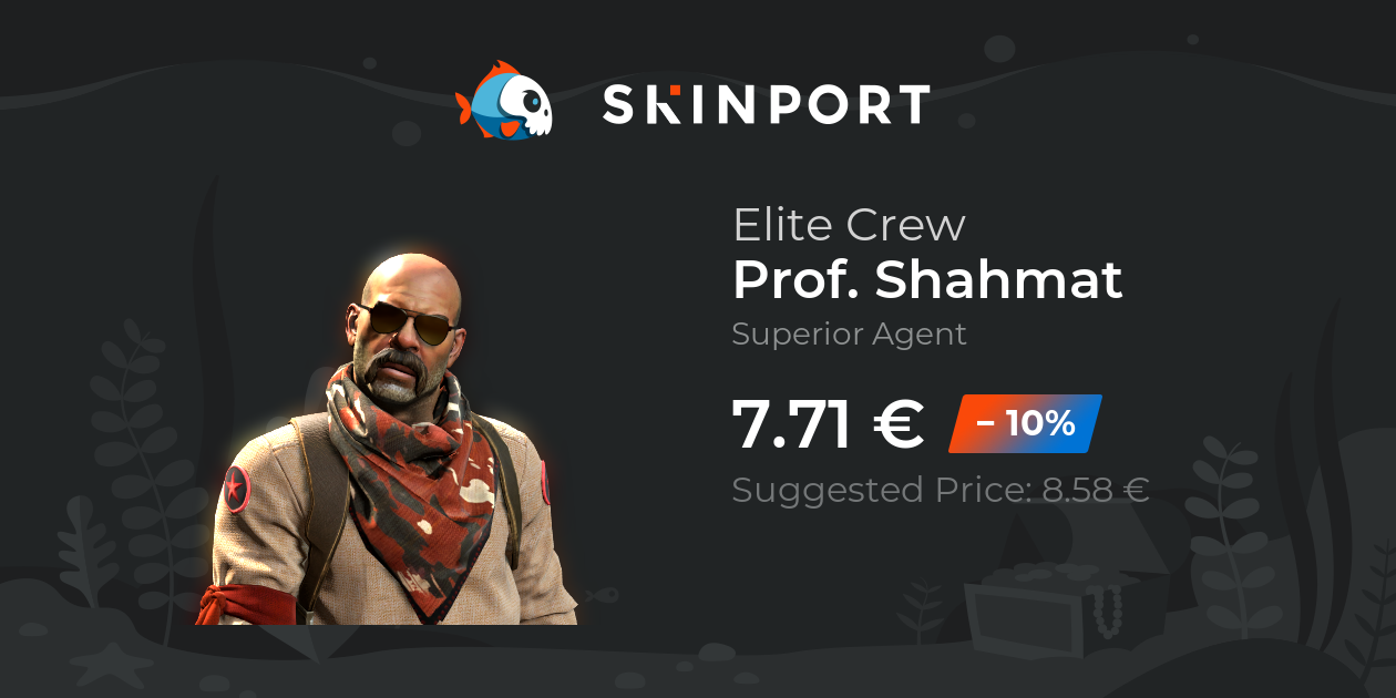Prof. Shahmat | Elite Crew - Counter-Strike 2 - Skinport