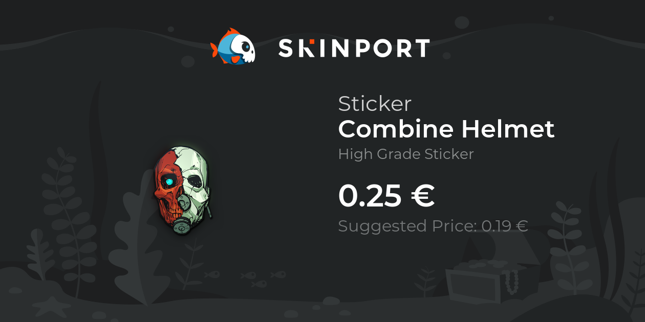 Sticker | Combine Helmet - Counter-Strike 2 - Skinport