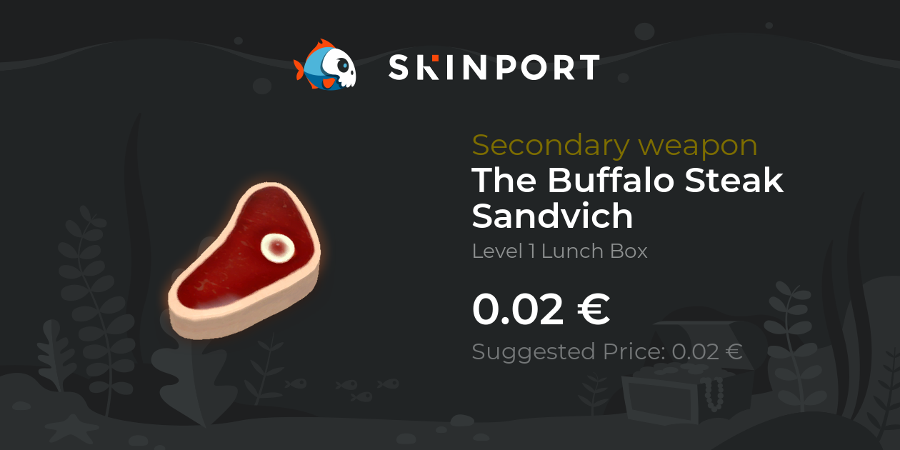 Le Sandvich au Steak de Bison - Team Fortress 2 - Skinport