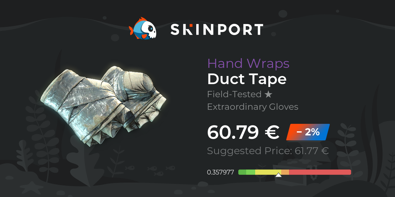 Hand Wraps | Duct Tape (Field-Tested) - Counter-Strike 2 - Skinport