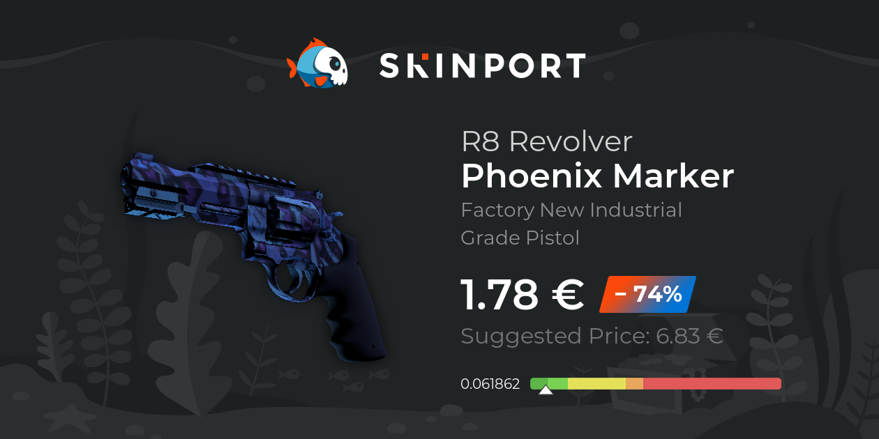 R8 Revolver | Phoenix Marker (Factory New) - CS2 - Skinport