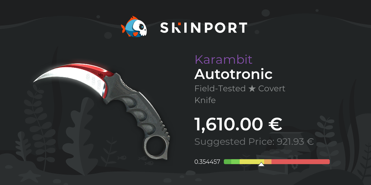 Karambit | Ototronik (Görevde Kullanılmış) - Counter-Strike 2 - Skinport