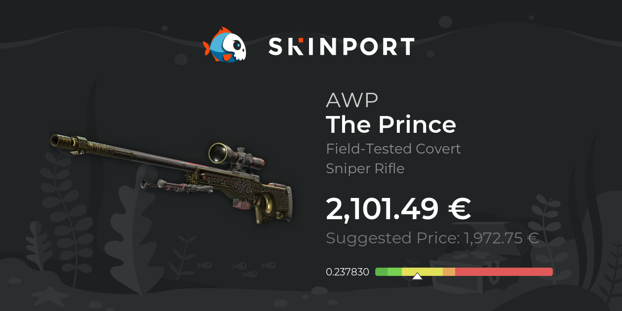 AWP | The Prince (Field-Tested) - Counter-Strike 2 - Skinport