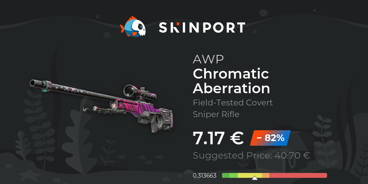 AWP | Chromatic Aberration (Field-Tested) - Counter-Strike 2 - Skinport