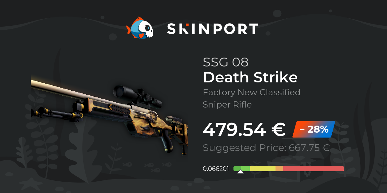 SSG 08 | Death Strike (Factory New) - Counter-Strike 2 - Skinport