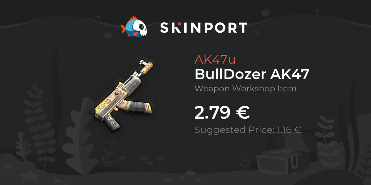 BullDozer AK47 - Rust - Skinport