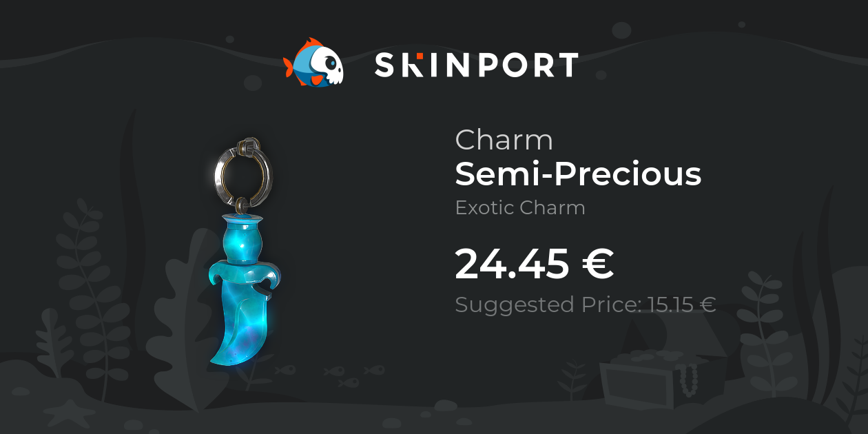 Charm | Semi-Precious - Counter-Strike 2 - Skinport
