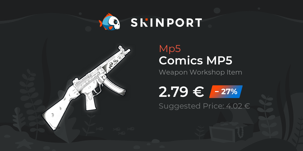 Comics MP5 - Rust - Skinport