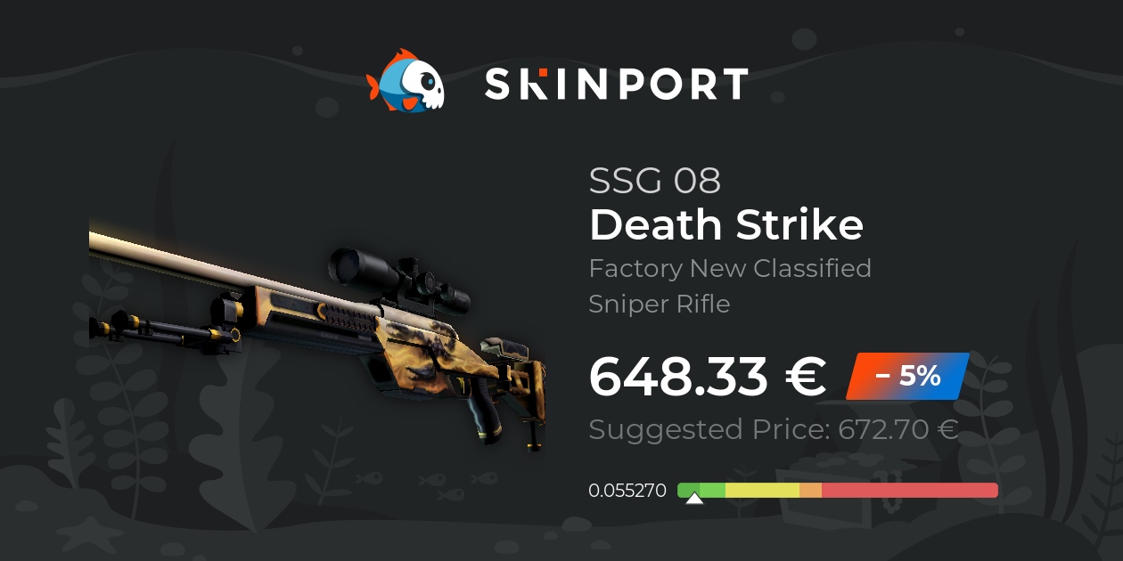 SSG 08 | Death Strike (Factory New) - Counter-Strike 2 - Skinport