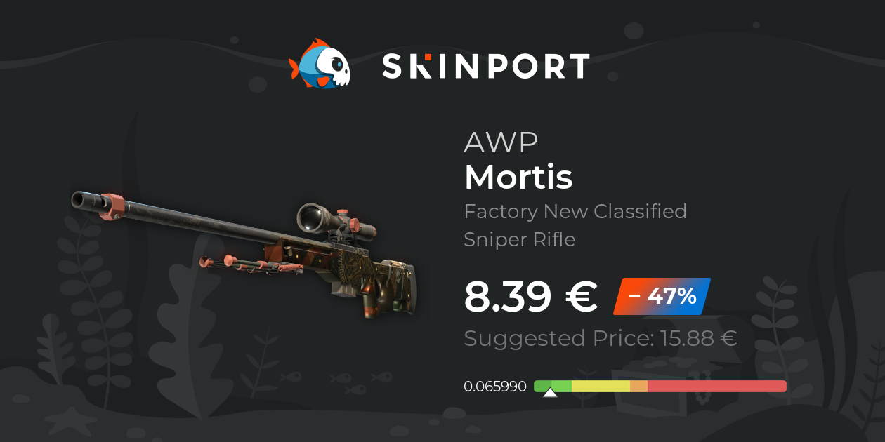 AWP | Mortis (Factory New) - Counter-Strike 2 - Skinport