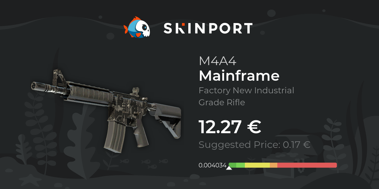 M4A4 | Mainframe (Factory New) - Counter-Strike 2 - Skinport