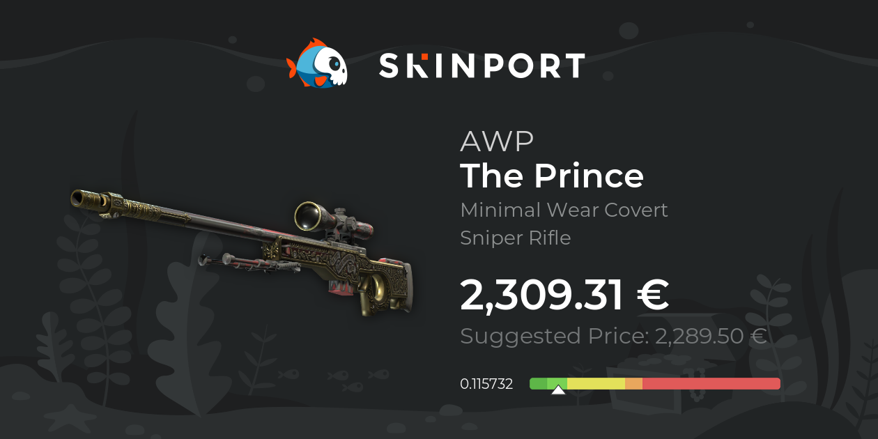AWP | The Prince (Minimal Wear) - Counter-Strike 2 - Skinport