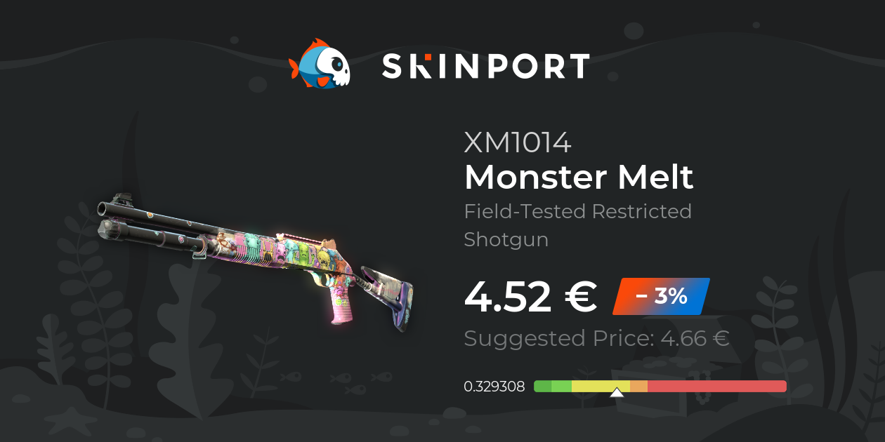 XM1014 | Monster Melt (Field-Tested) - Counter-Strike 2 - Skinport