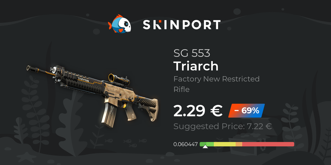 SG 553 | Triarch (Factory New) - Counter-Strike 2 - Skinport