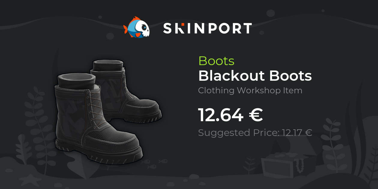 Blackout Boots - Rust - Skinport