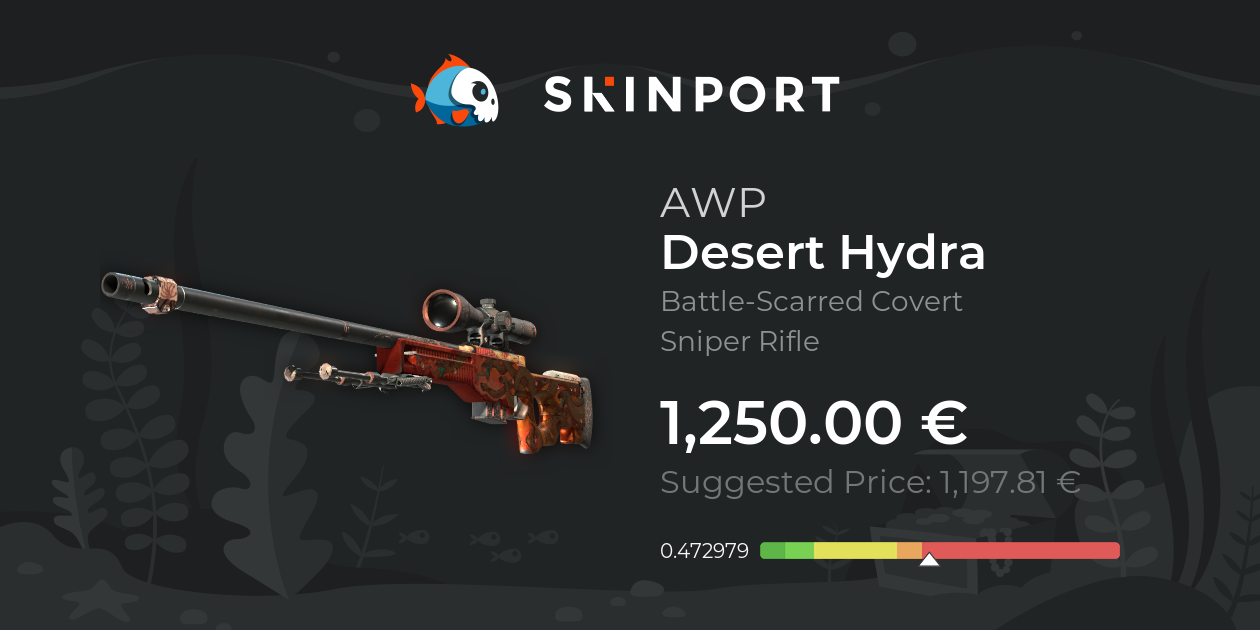 AWP | Desert Hydra (Battle-Scarred) - Counter-Strike 2 - Skinport