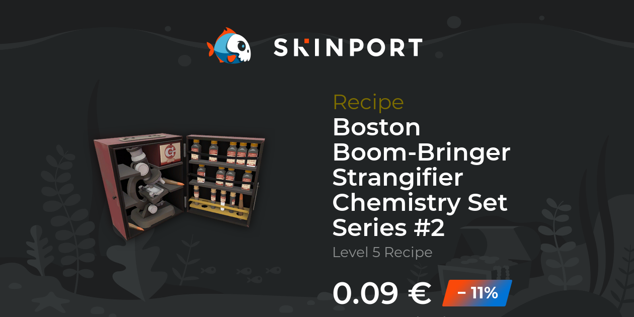 Boston Boom-Bringer Strangifier Chemistry Set Series #2 - Team Fortress ...
