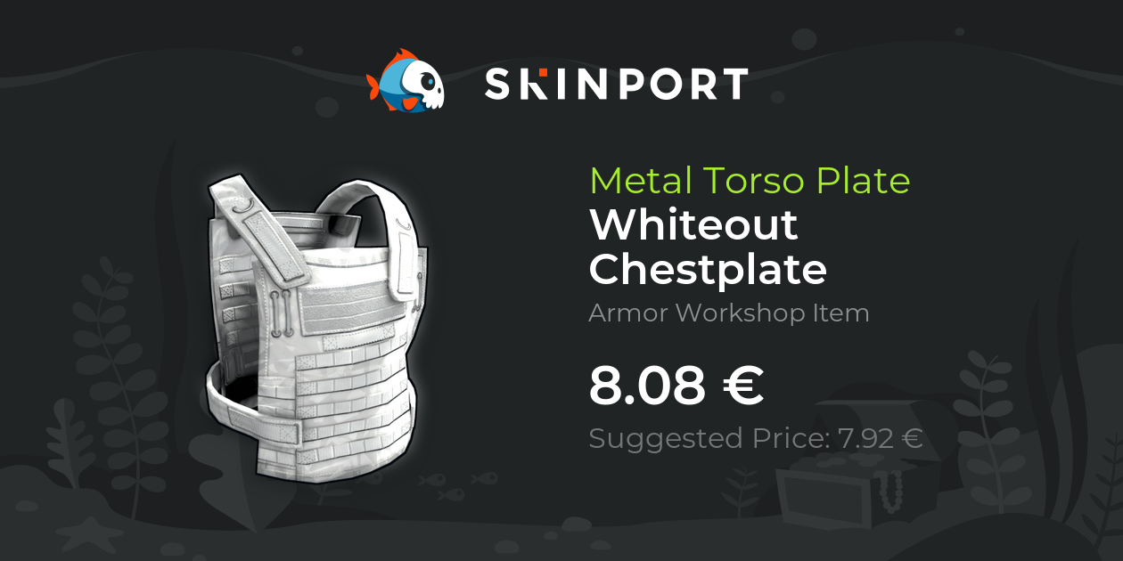 Whiteout Chestplate - Rust - Skinport