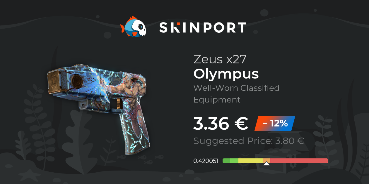 Zeus x27 | Olympus (Well-Worn) - Counter-Strike 2 - Skinport