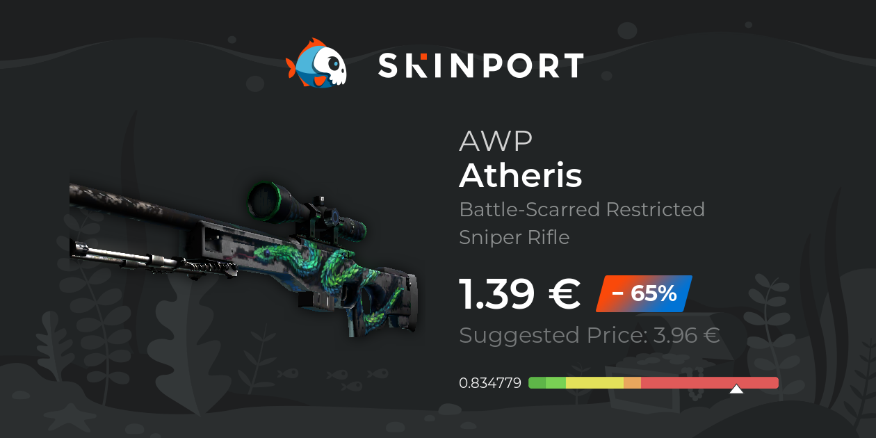 AWP | Atheris (Battle-Scarred) - Counter-Strike 2 - Skinport