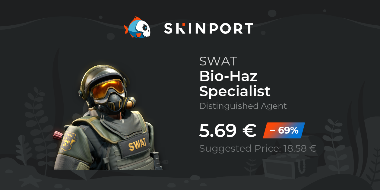 Bio-Haz Specialist | SWAT - Counter-Strike 2 - Skinport
