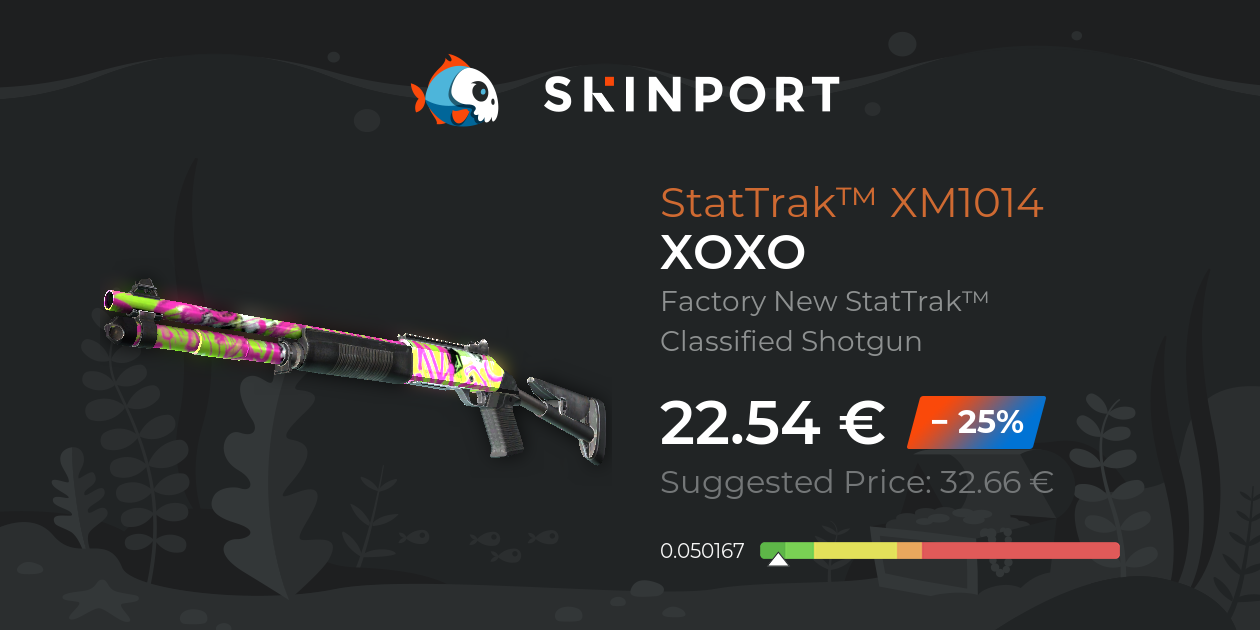 StatTrak™ XM1014 | XOXO (Factory New) - Counter-Strike 2 - Skinport