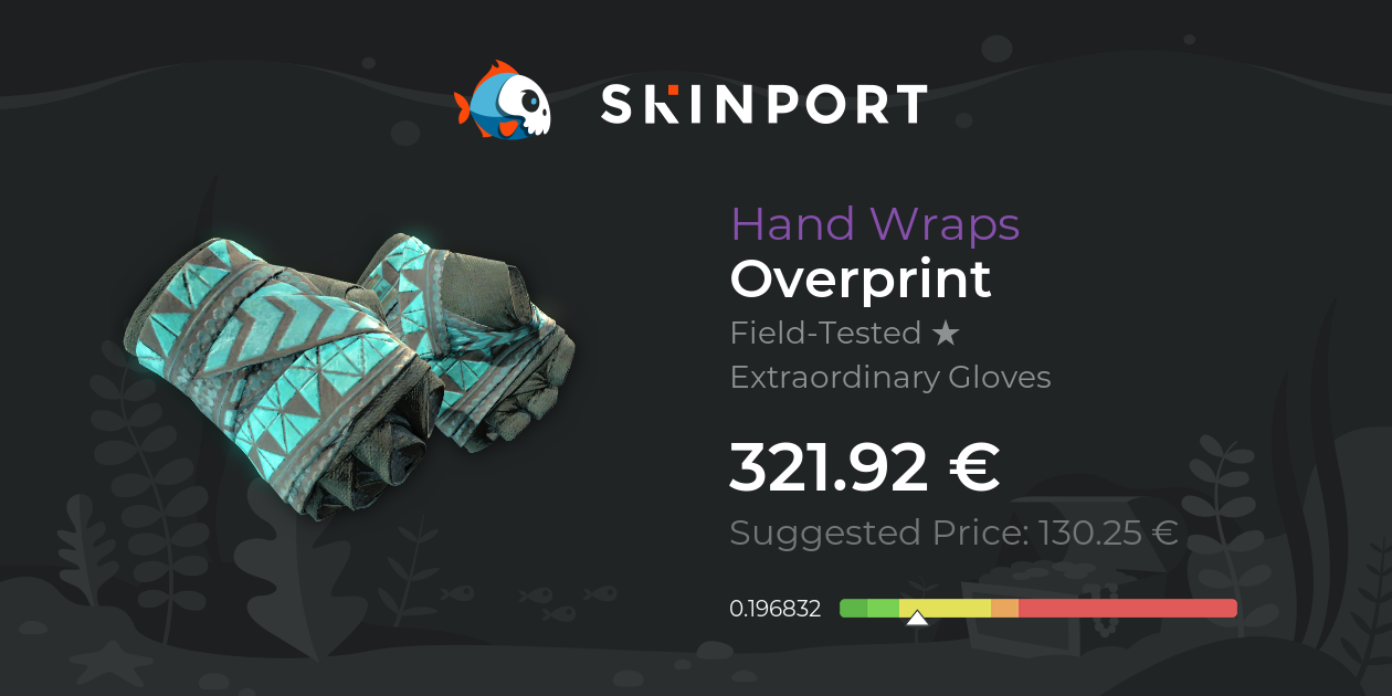 Hand Wraps | Overprint (Field-Tested) - Counter-Strike 2 - Skinport