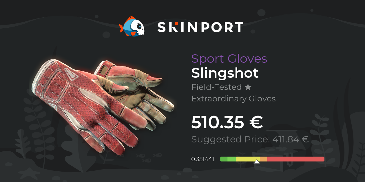 Sport Gloves | Slingshot (Field-Tested) - Counter-Strike 2 - Skinport