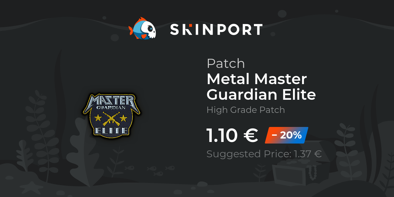 Patch | Metal Master Guardian Elite - CS2 - Skinport