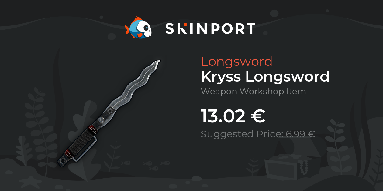 Kryss Longsword - Rust - Skinport