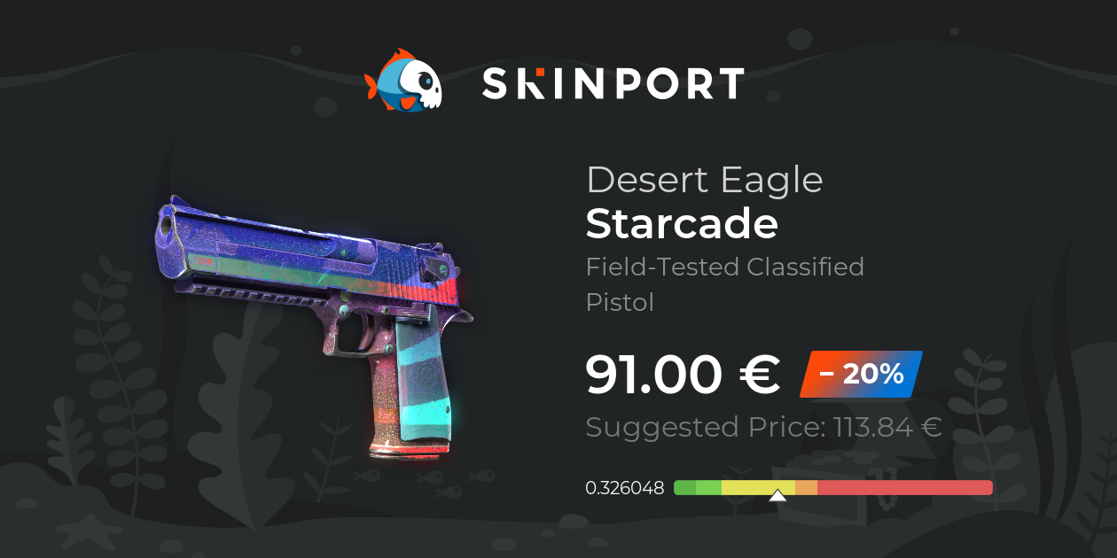 Desert Eagle | Starcade (Field-Tested) - Counter-Strike 2 - Skinport