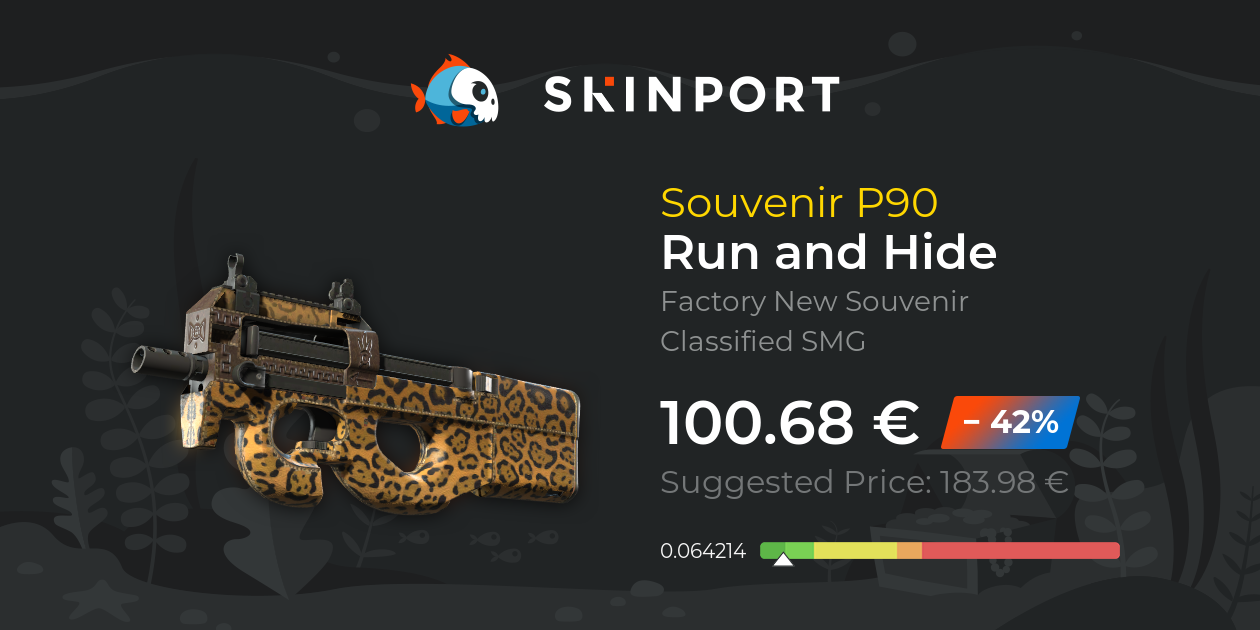 Souvenir P90 | Run and Hide (Factory New) - Counter-Strike 2 - Skinport