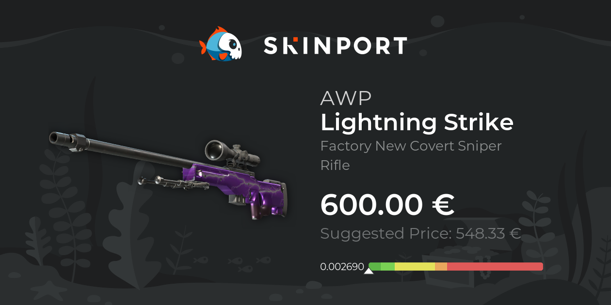 AWP | Lightning Strike (Factory New) - Counter-Strike 2 - Skinport