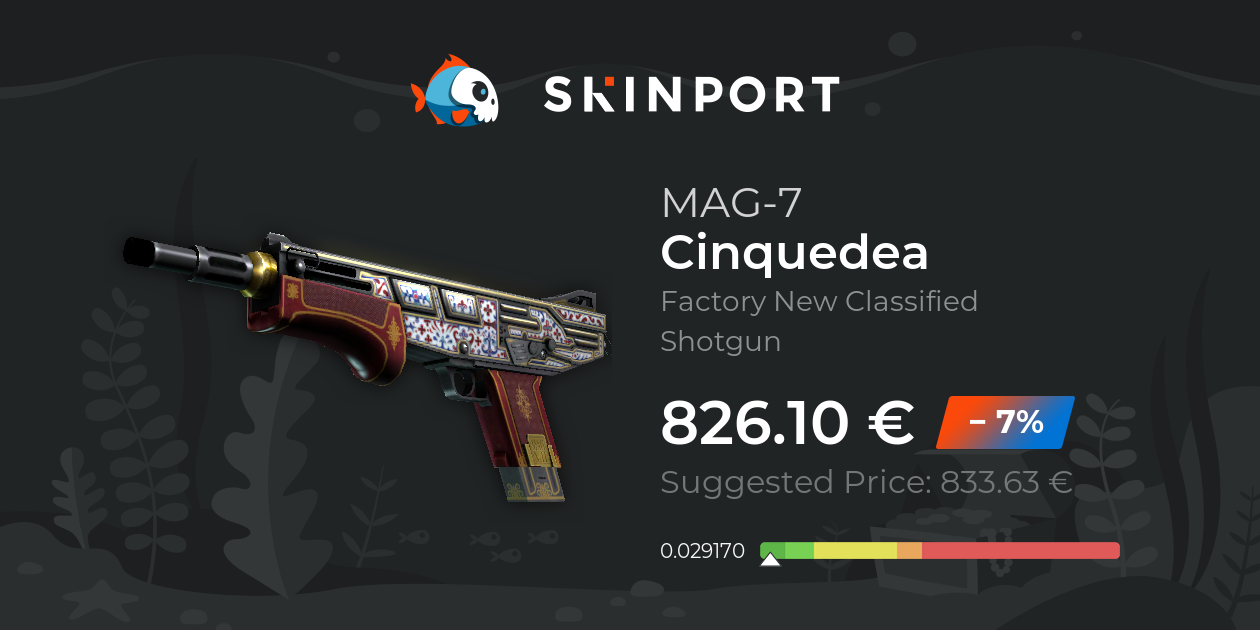 MAG-7 | Cinquedea (Factory New) - CS:GO - Skinport
