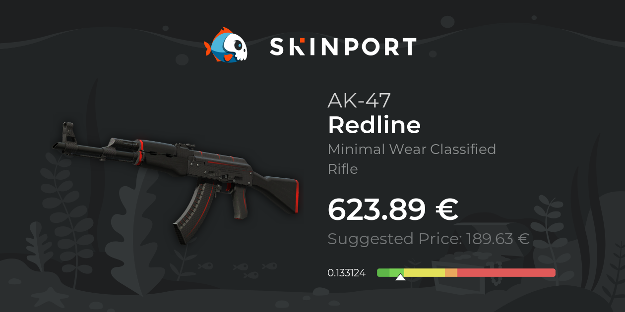 AK-47 | Redline (Minimal Wear) - Counter-Strike 2 - Skinport