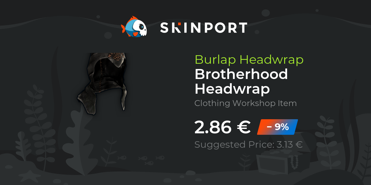 Brotherhood Headwrap - Rust - Skinport